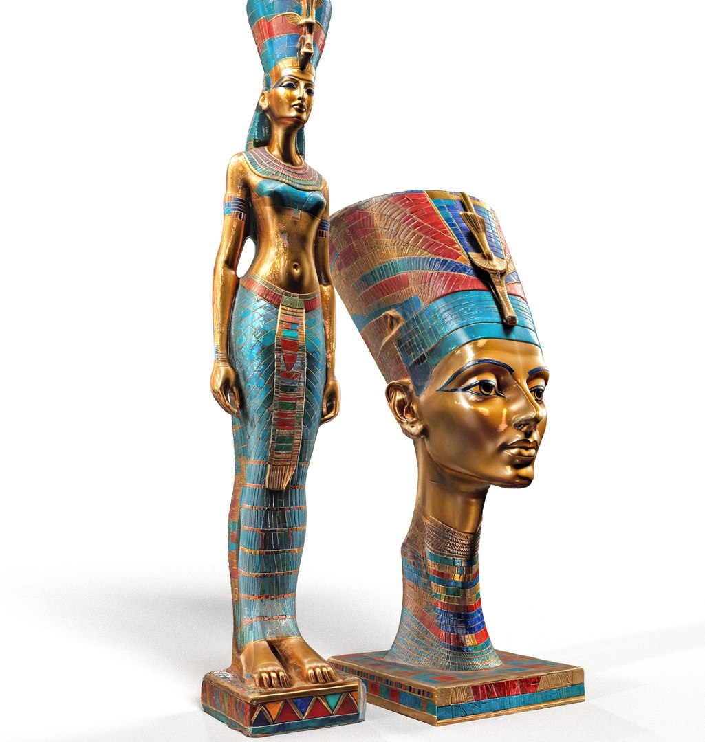 Ancient Egyptian Sculptures Model - TurboSquid 2308733