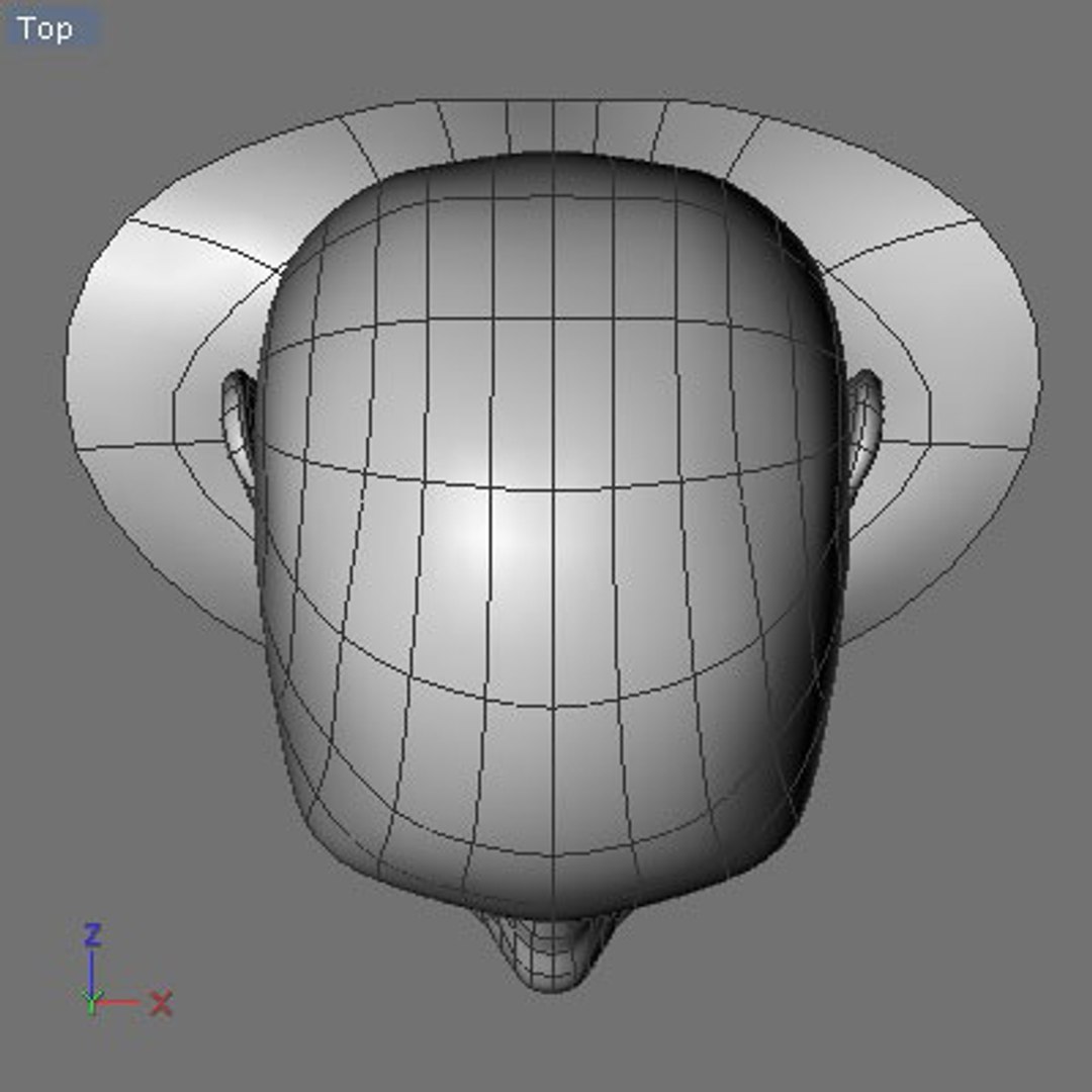Cate Human Female Head Dxf