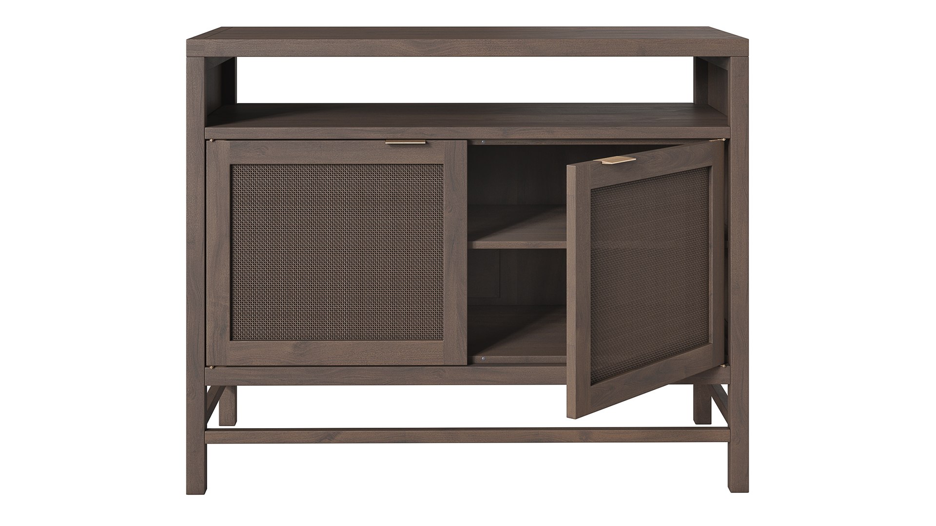 3D Crate And Barrel Blake 42 Media Console - TurboSquid 2194356