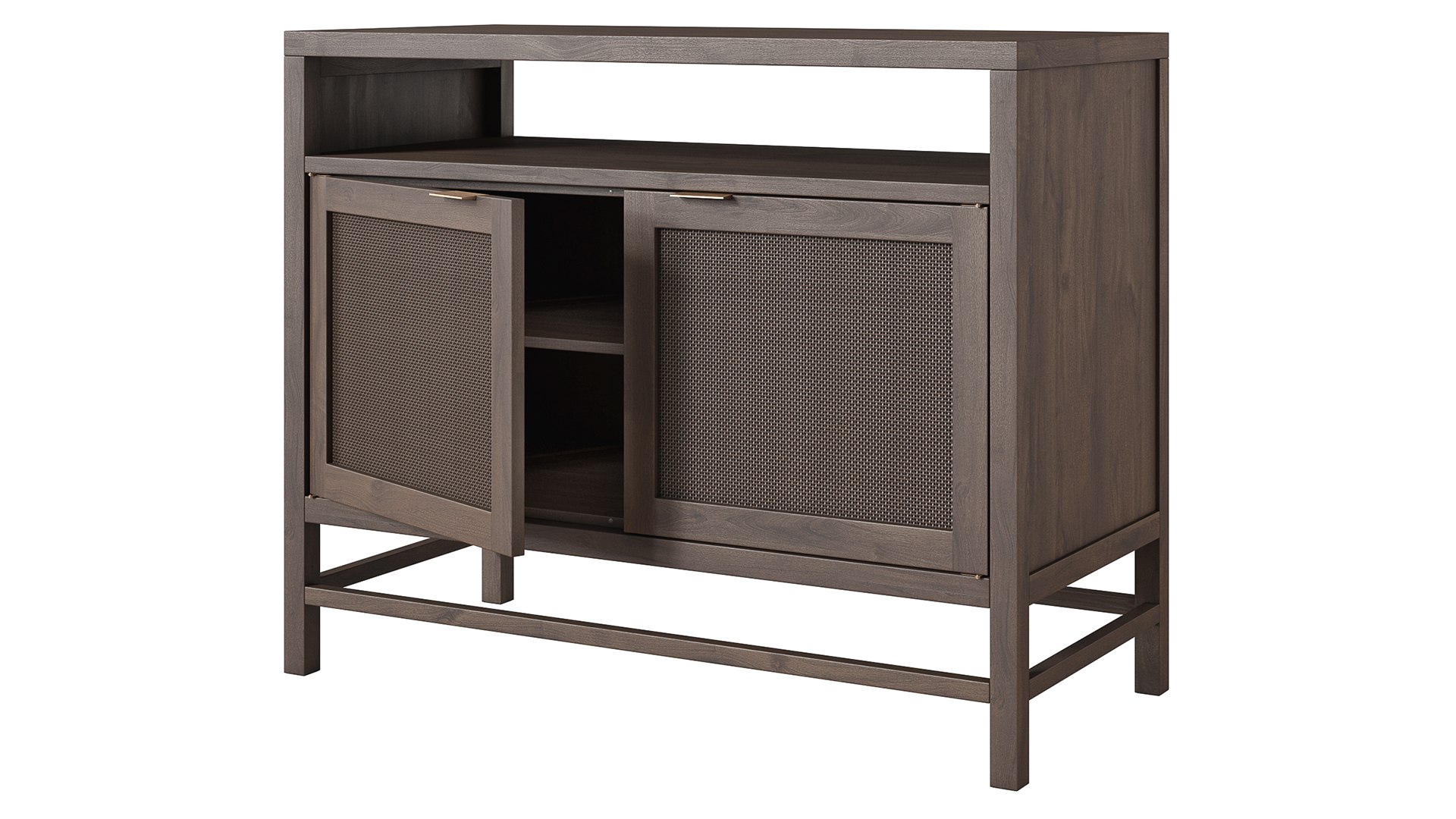 3D Crate And Barrel Blake 42 Media Console - TurboSquid 2194356