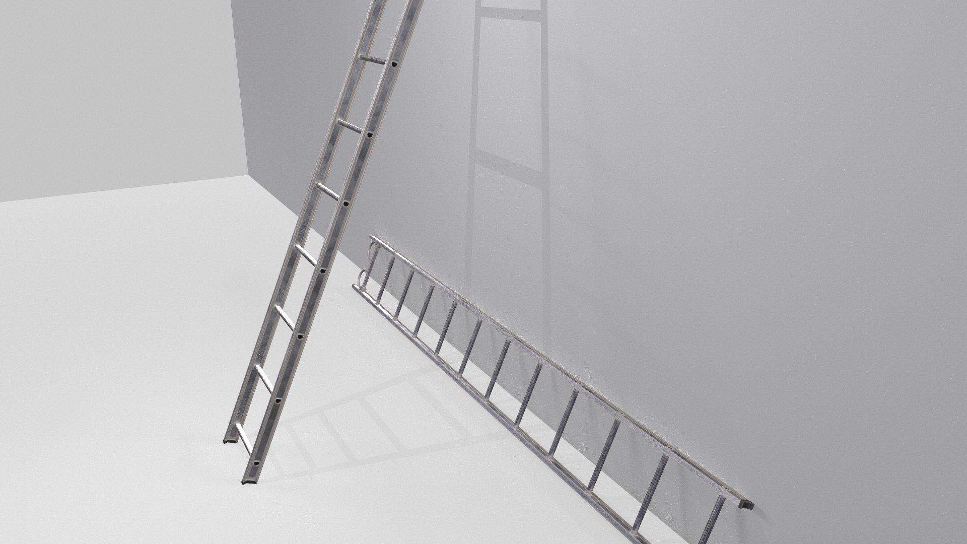 3D Ground Ladder - TurboSquid 1760049