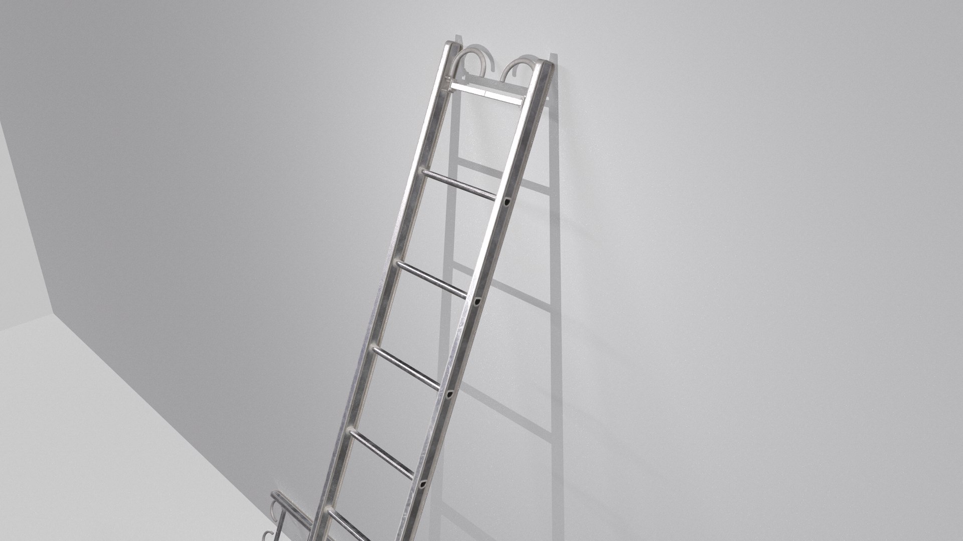 3D Ground Ladder - TurboSquid 1760049