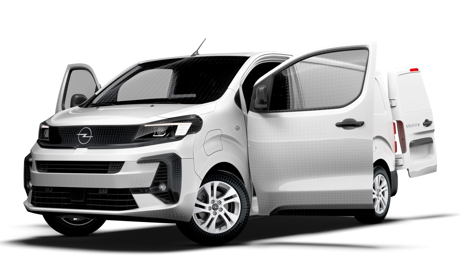 Opel E Vivaro Van HQ Interior 2025 3D Model - TurboSquid 2366399