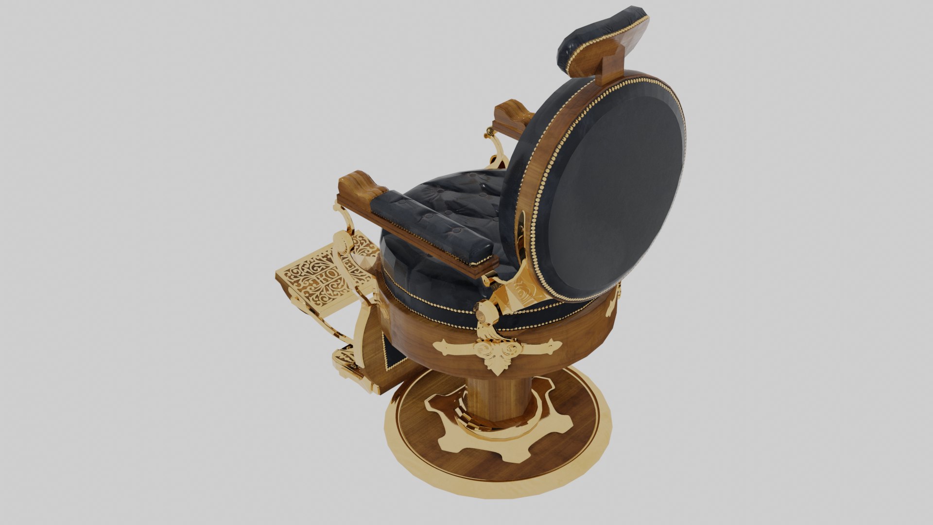 Barbershopchair 3D Model - TurboSquid 1619673