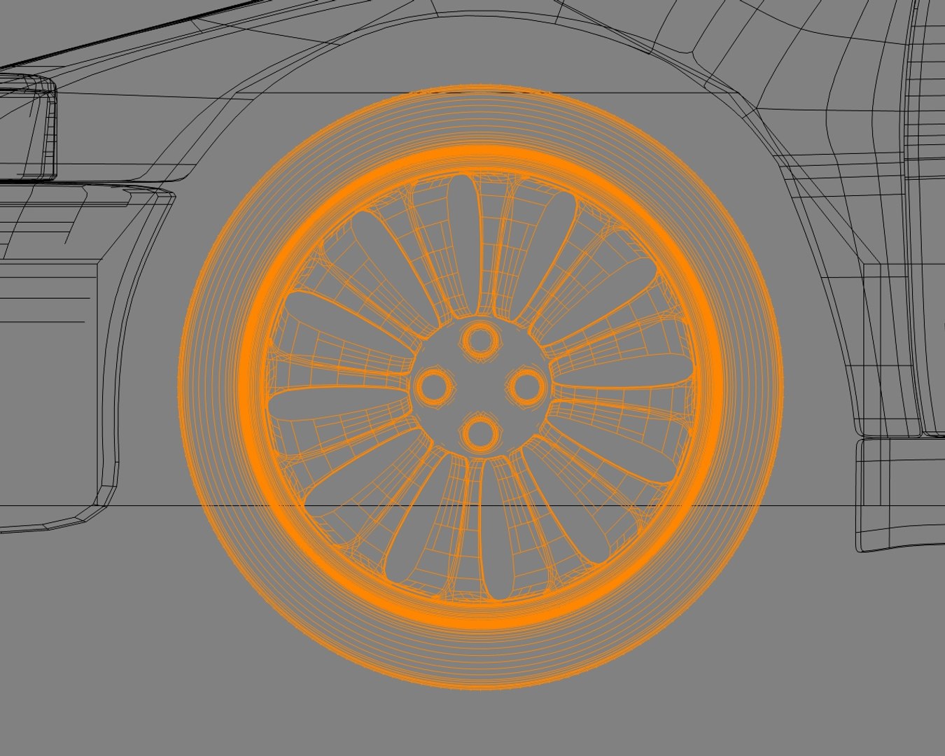 Free Base Car 3d Model