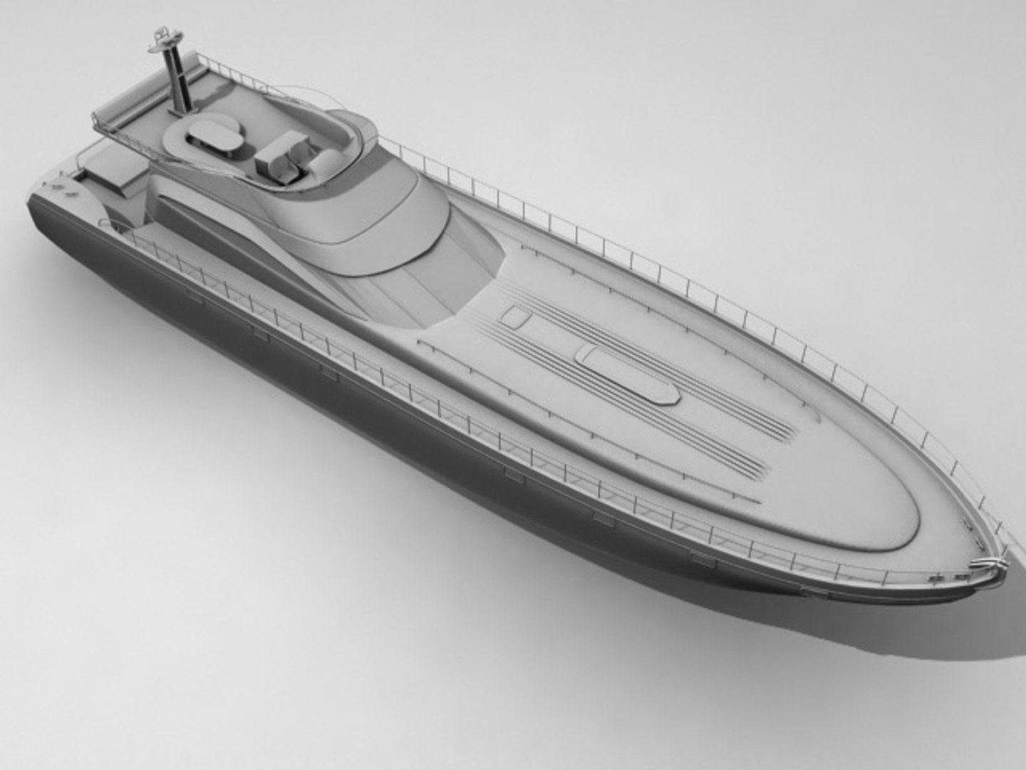 3d Deck Sea Motor Boats