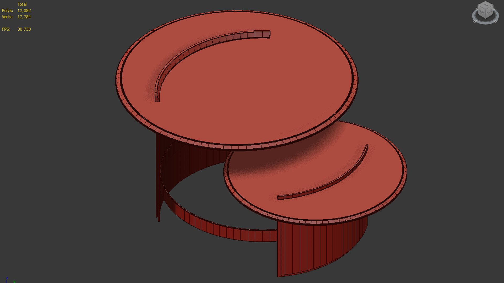 Norman Center Table 3D Model - TurboSquid 1885839