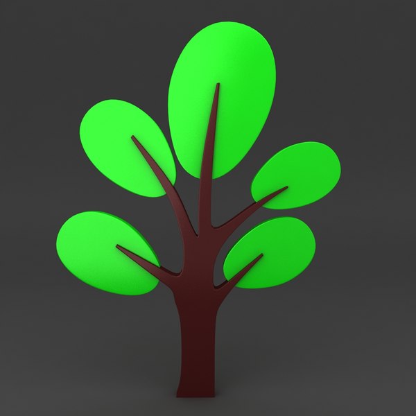 max cartoon tree