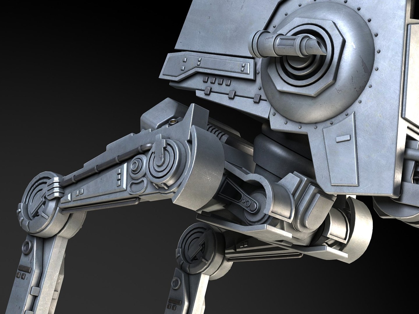 3d At-st Model