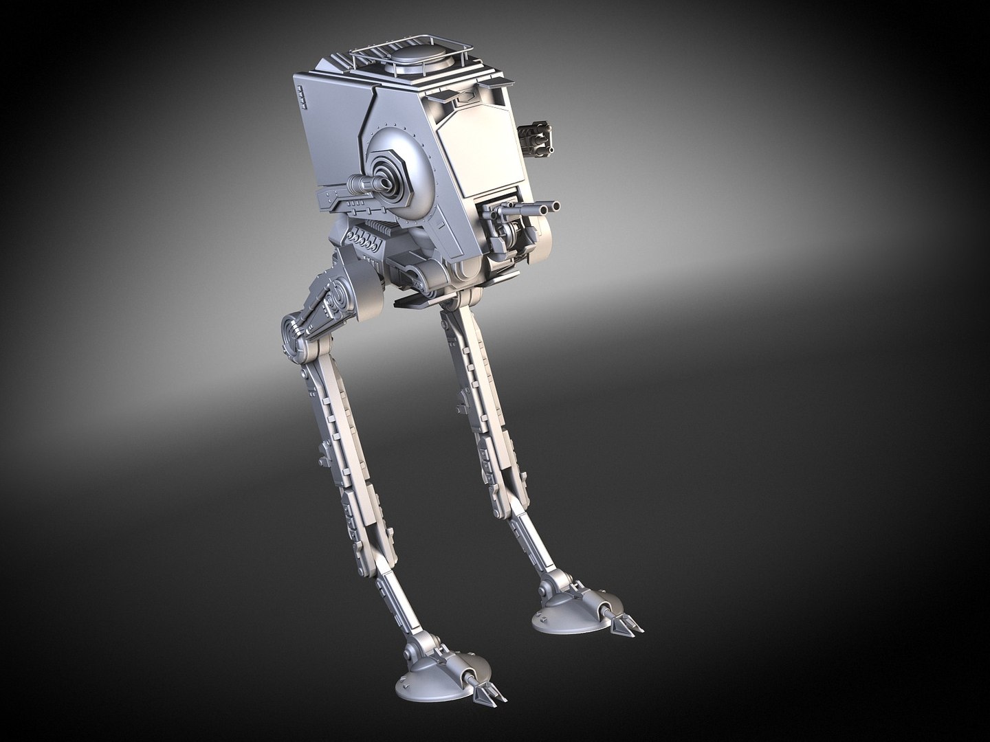 3d At-st Model