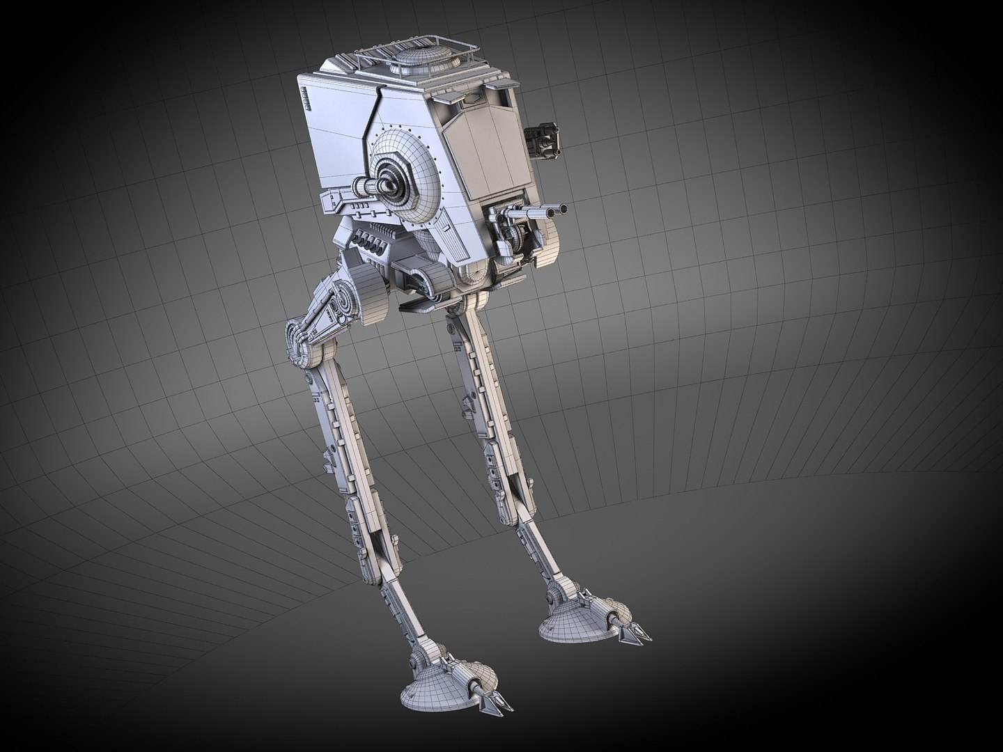 3d At-st Model
