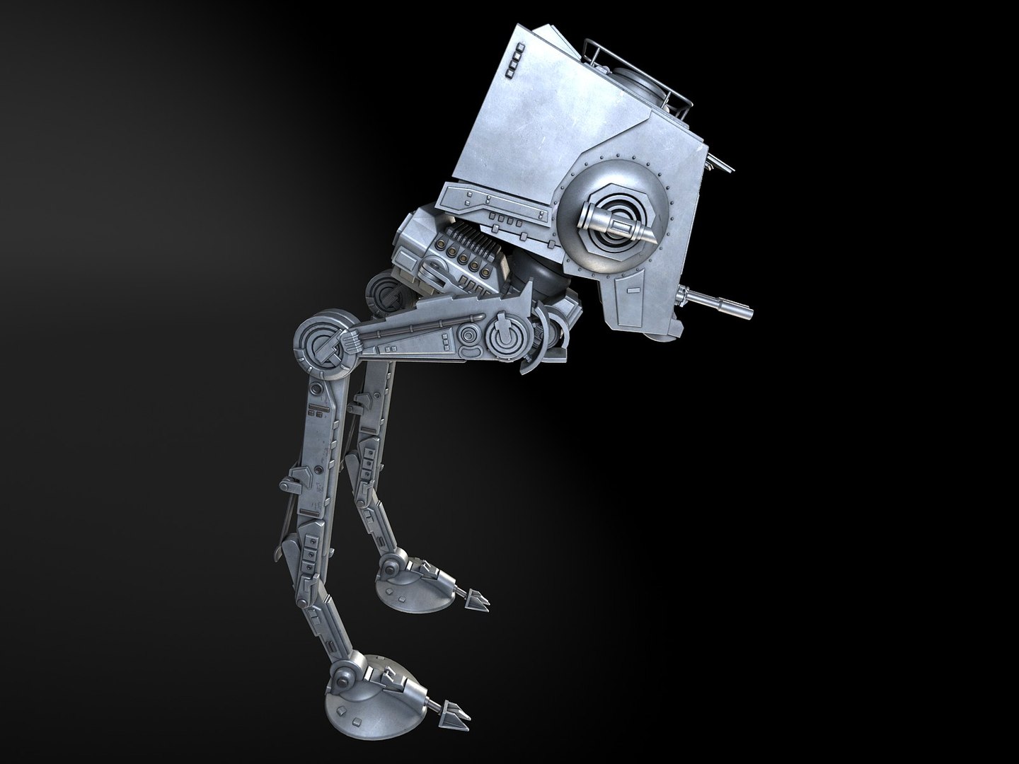 3d At-st Model