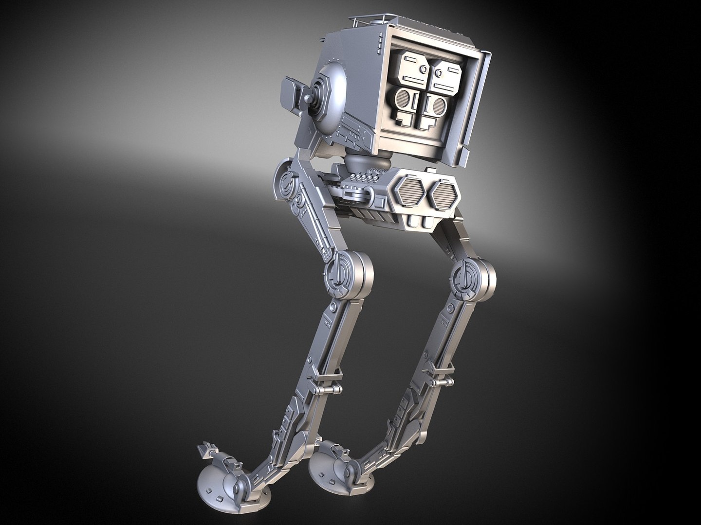 3d At-st Model