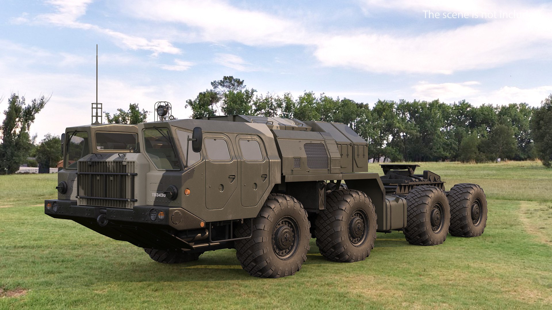 Maz 7910 8x8 Truck 3D Model - TurboSquid 1651272