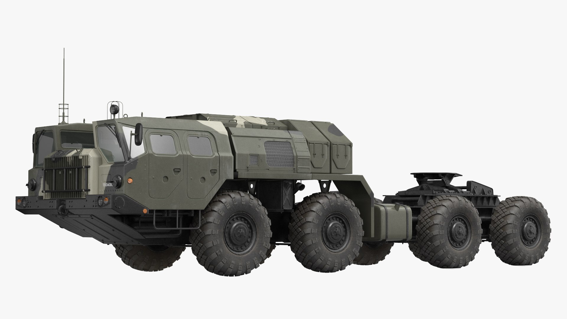 Maz 7910 8x8 truck 3D model - TurboSquid 1651272