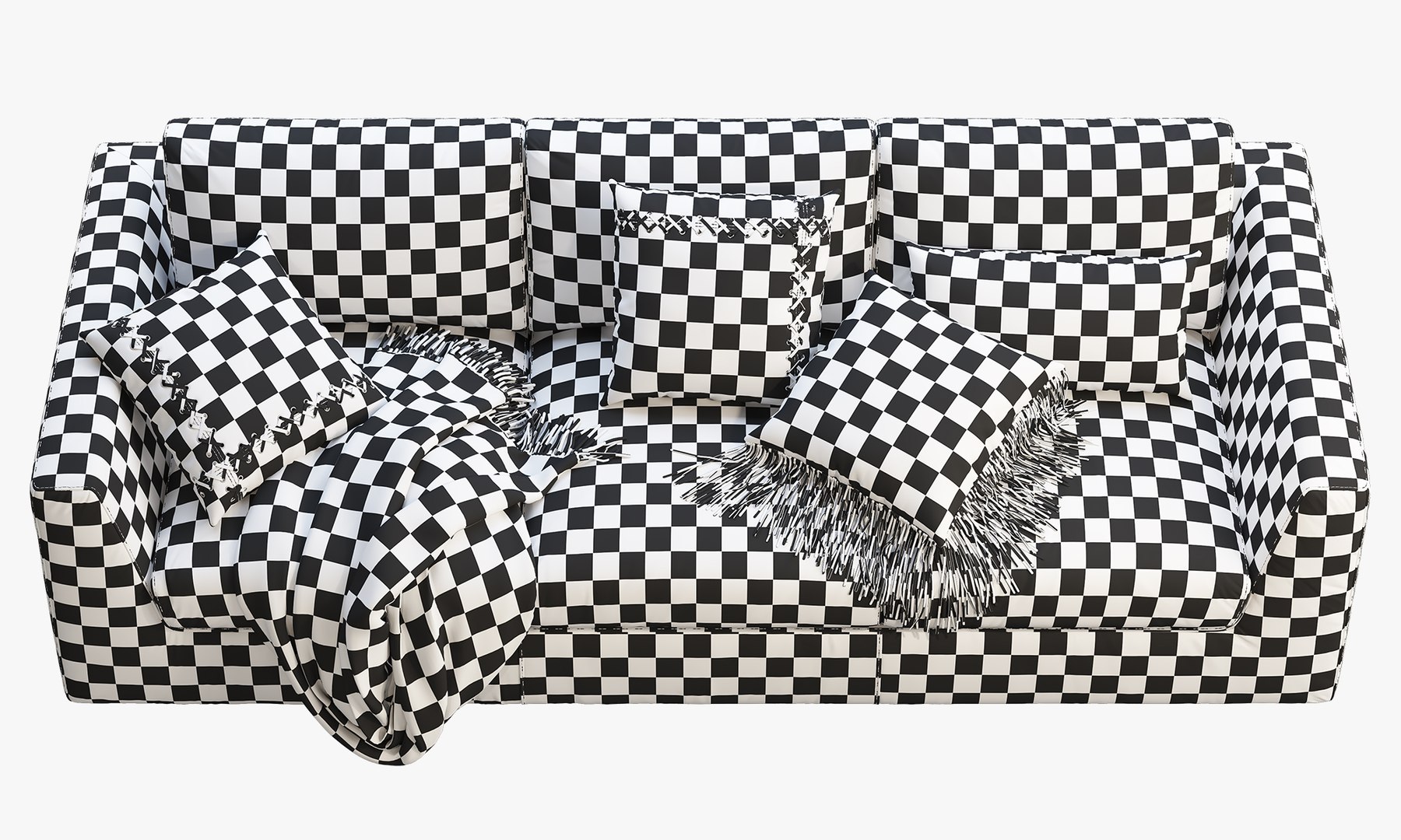 3D Modena Taper Arm Sofa Model - TurboSquid 1475414