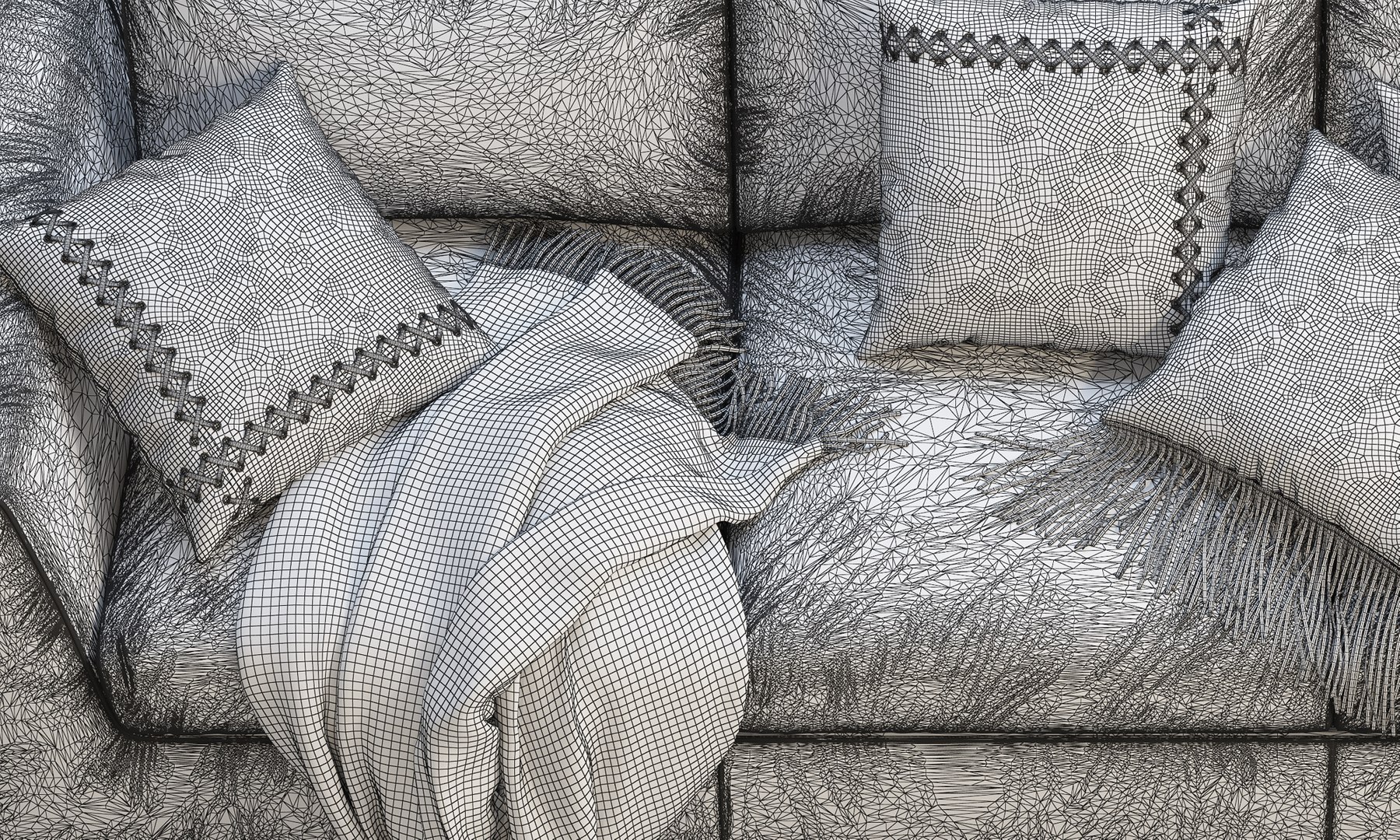 3D Modena Taper Arm Sofa Model - TurboSquid 1475414