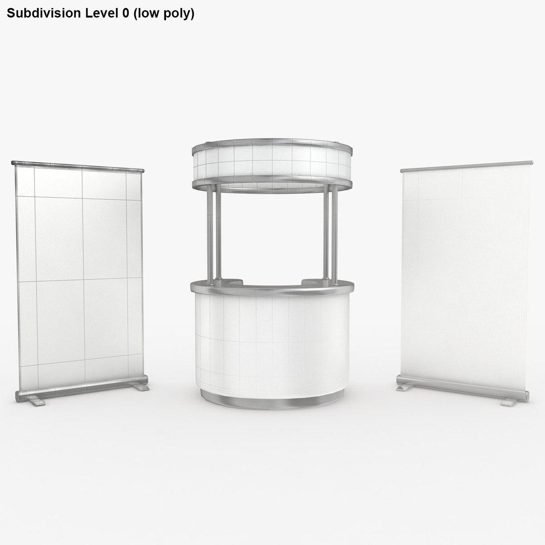 3ds Trade Stand Banners