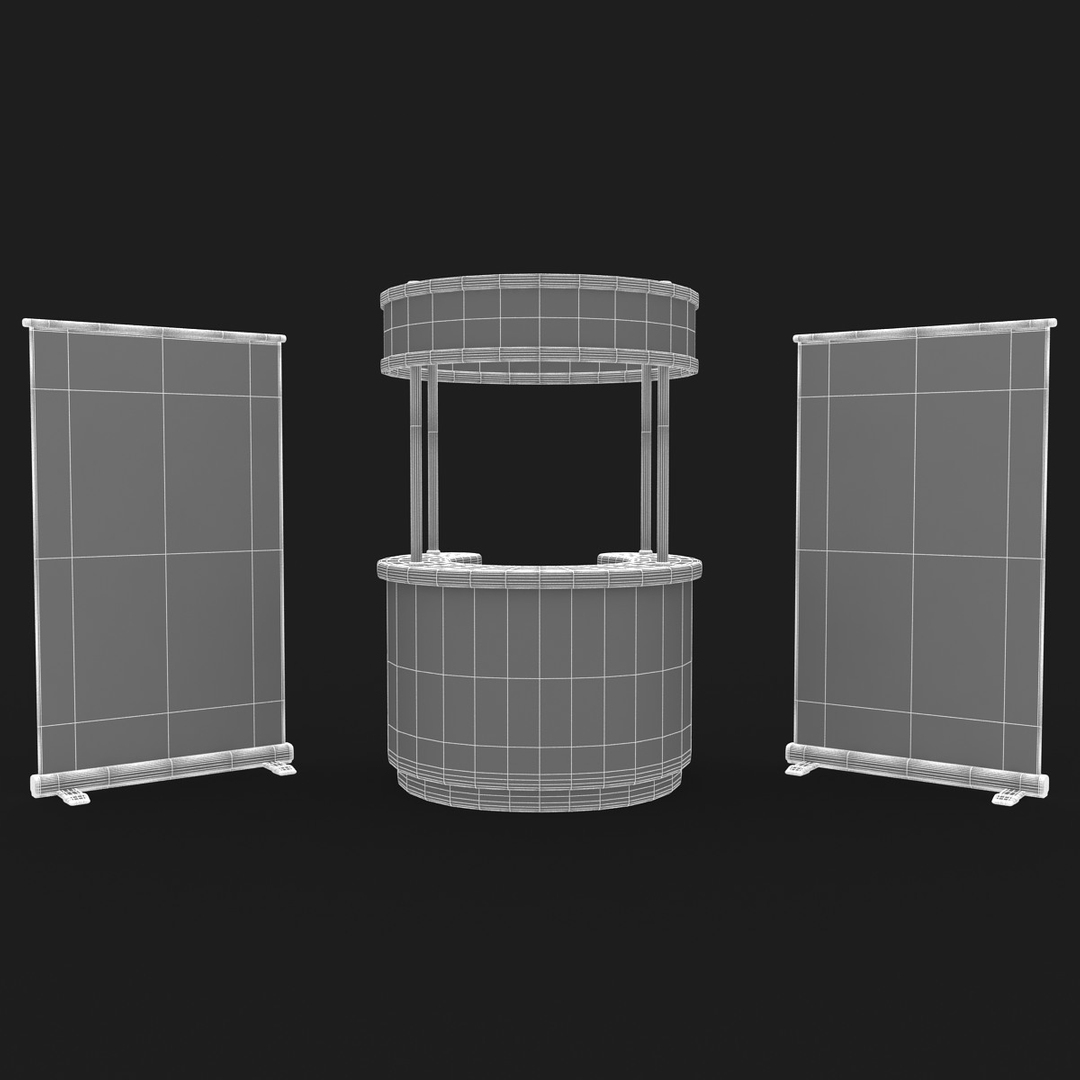 3ds Trade Stand Banners