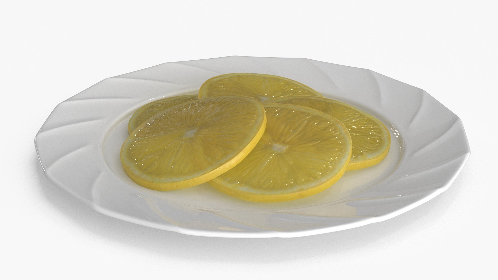 3D Lemon Slice - TurboSquid 2073850