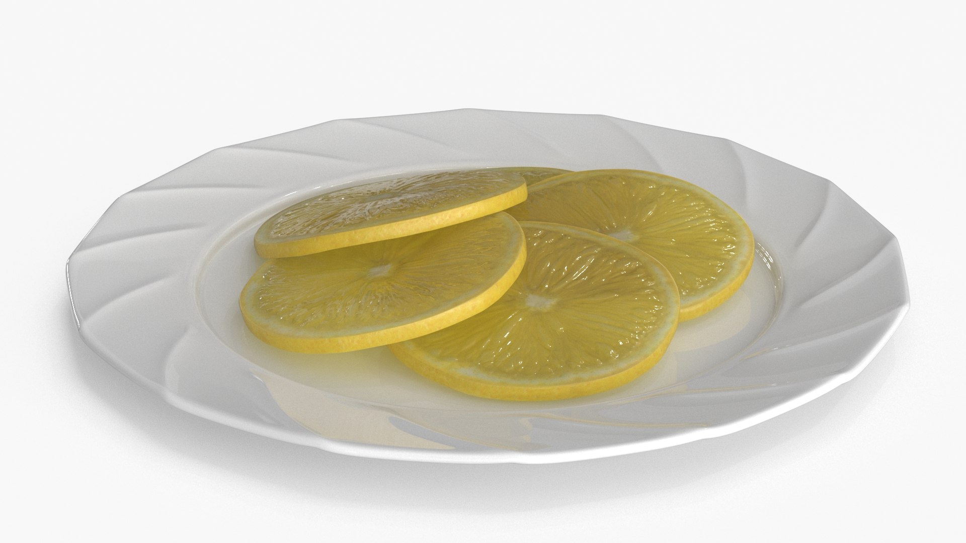 3D Lemon Slice - TurboSquid 2073850