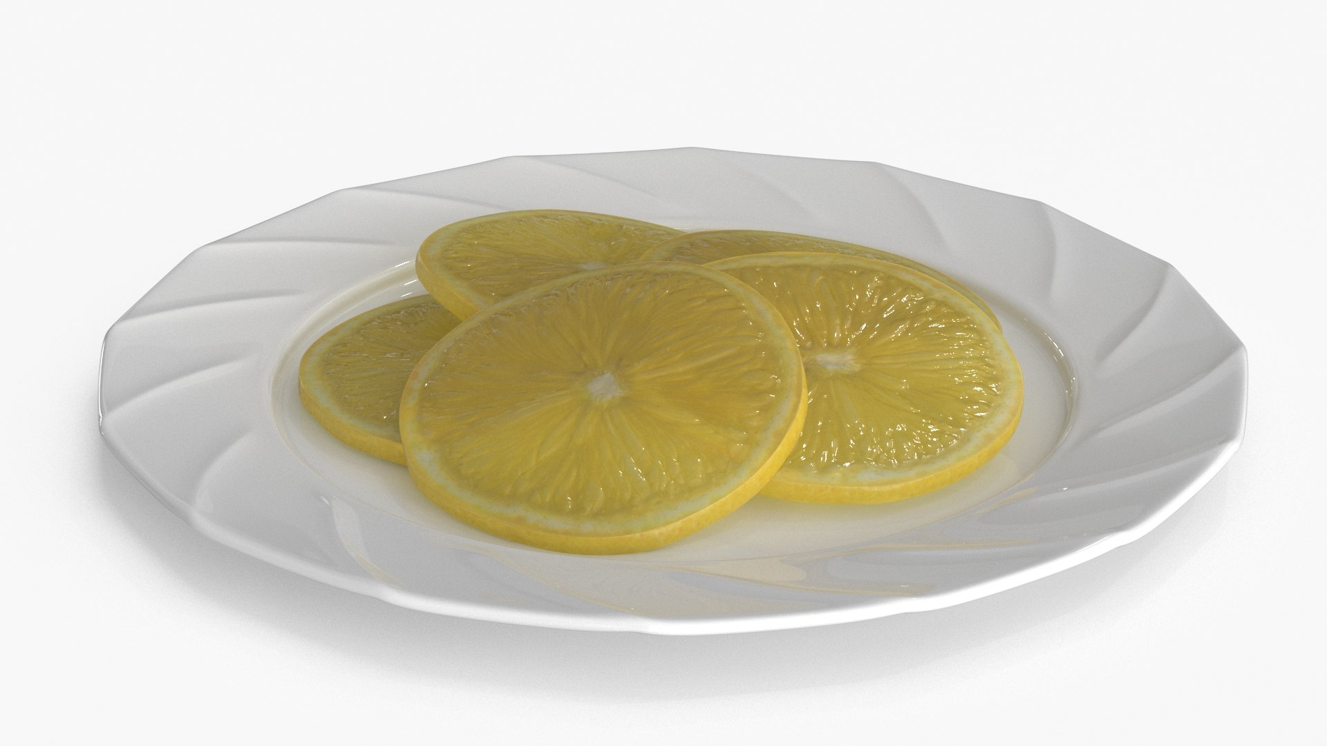 3D Lemon Slice - TurboSquid 2073850
