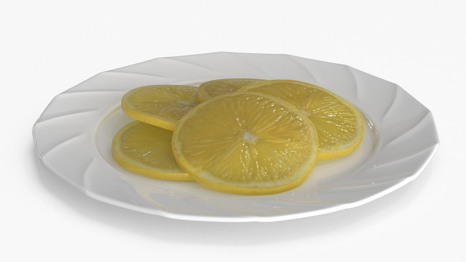 3D Lemon Slice - TurboSquid 2073850