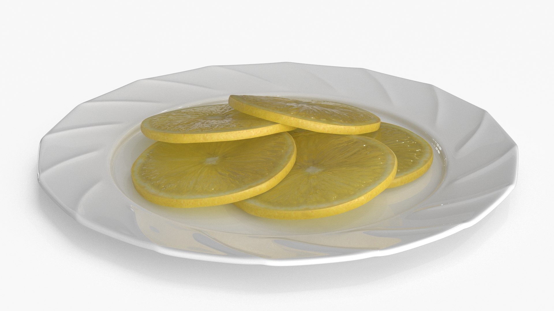3D Lemon Slice - TurboSquid 2073850