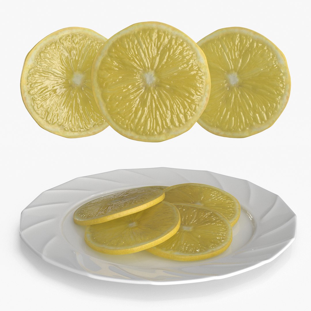 3D Lemon Slice - TurboSquid 2073850