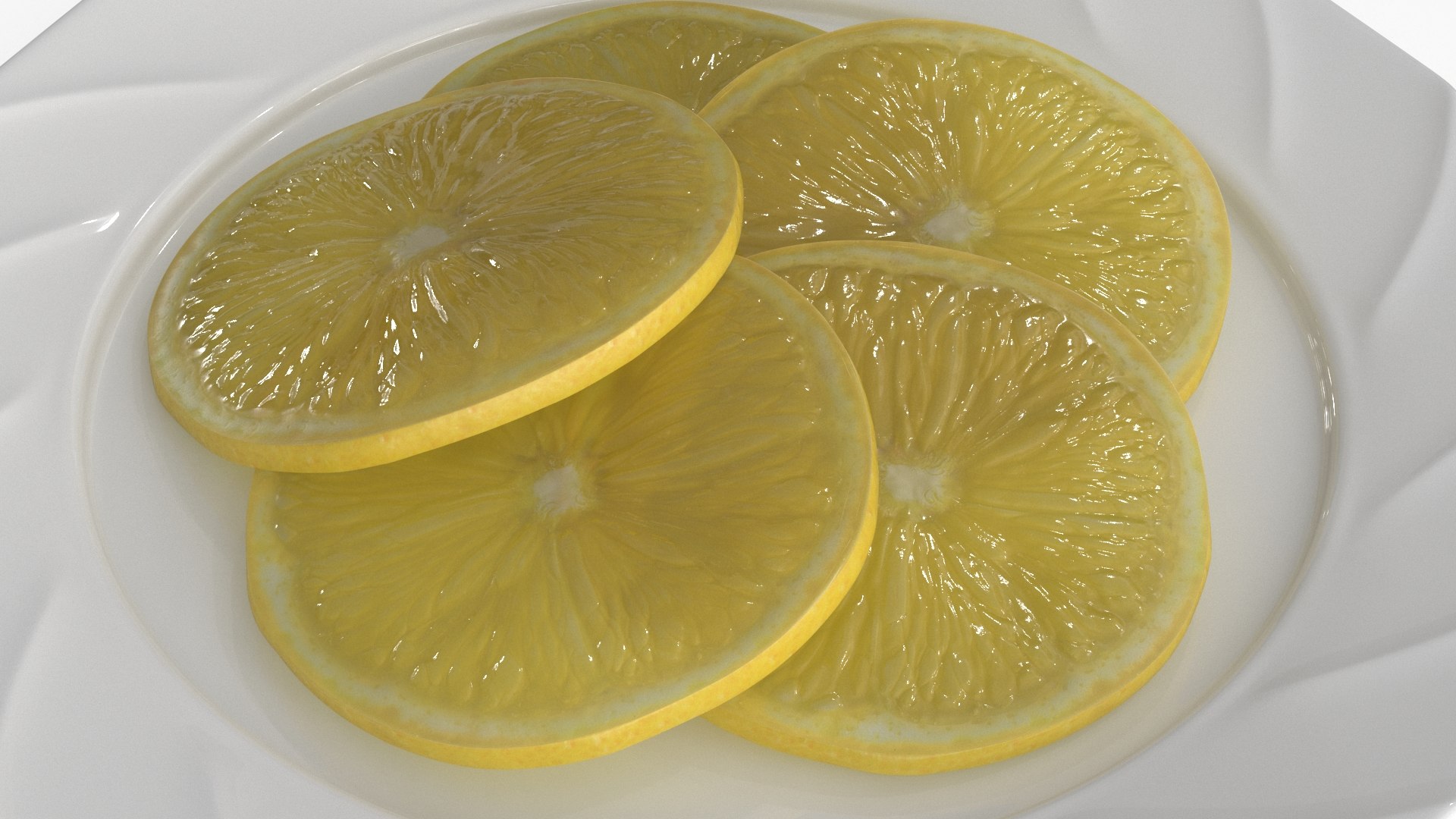 3D Lemon Slice - TurboSquid 2073850