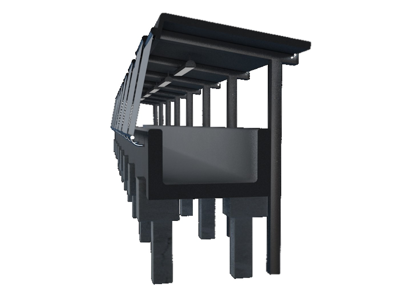 3d bobsleigh track parts sleds