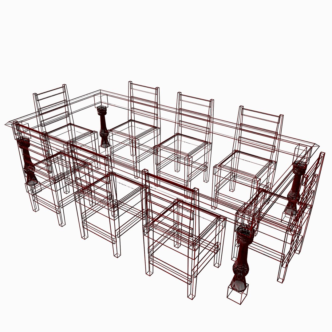 obj 8x4 dining table