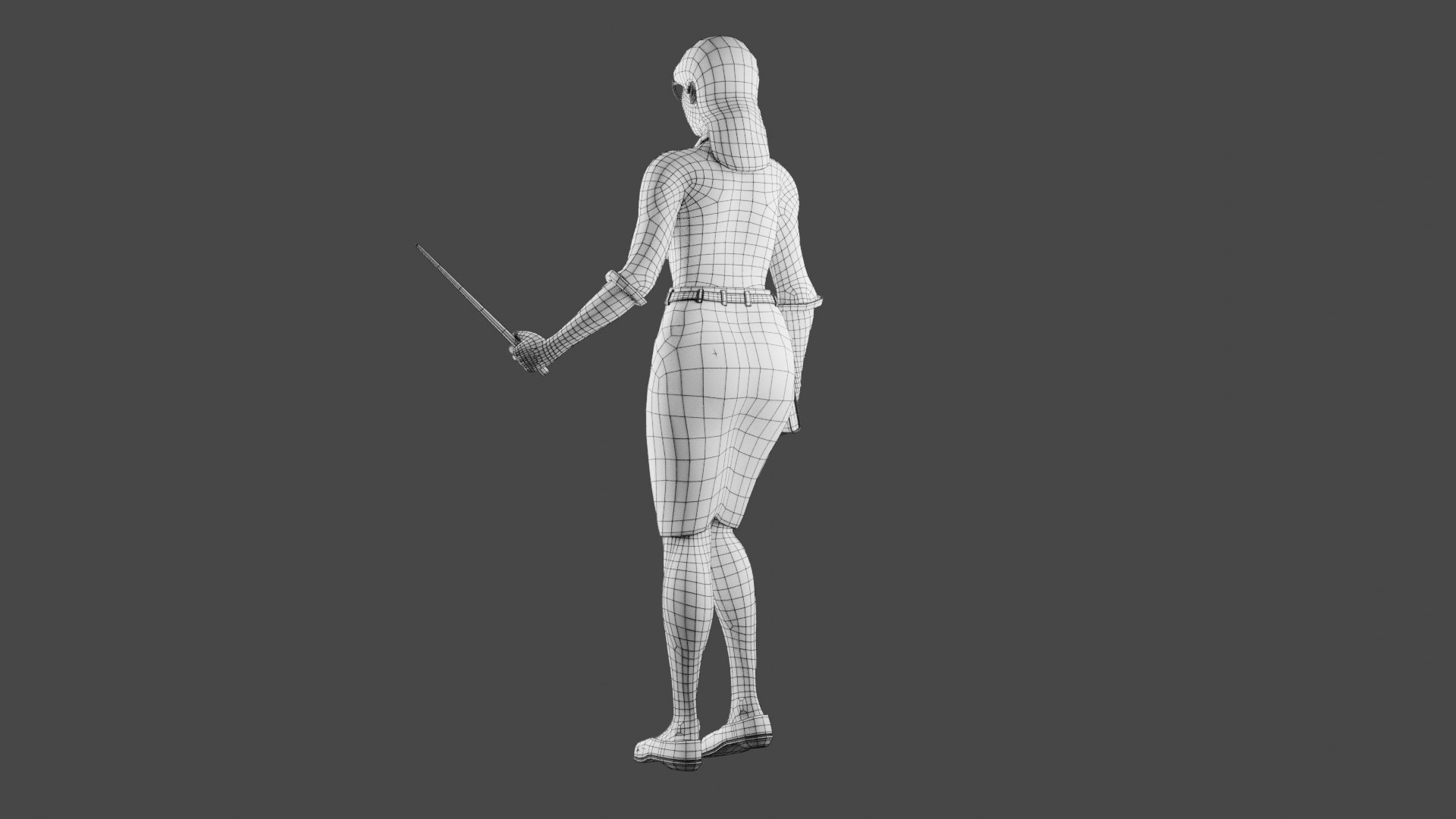 Teacher Printable 3D Model - TurboSquid 2082092