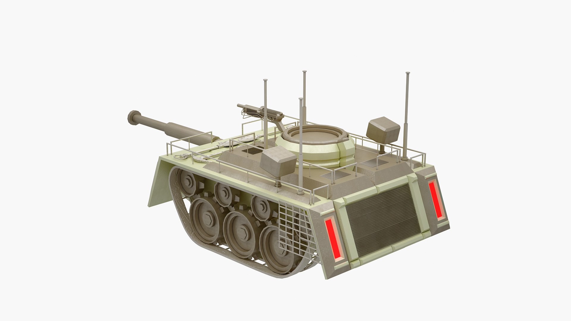 Tank 01 model - TurboSquid 1869582