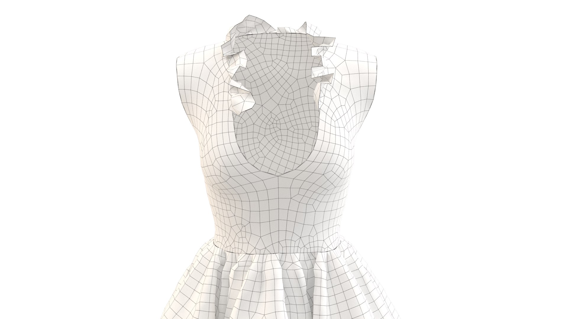 3D dress cloth model - TurboSquid 1616002