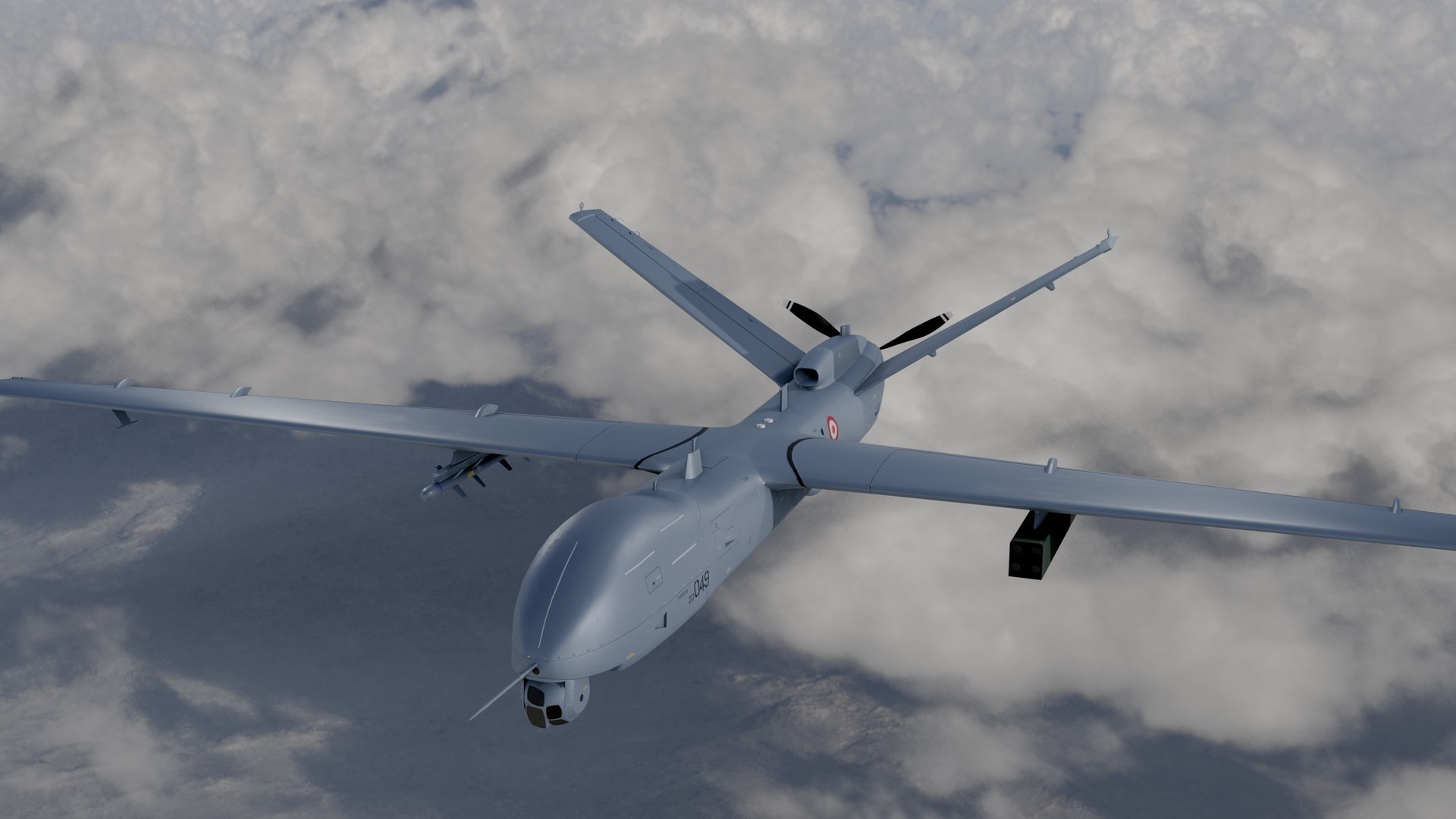 ANKA UAV 3D - TurboSquid 1828030