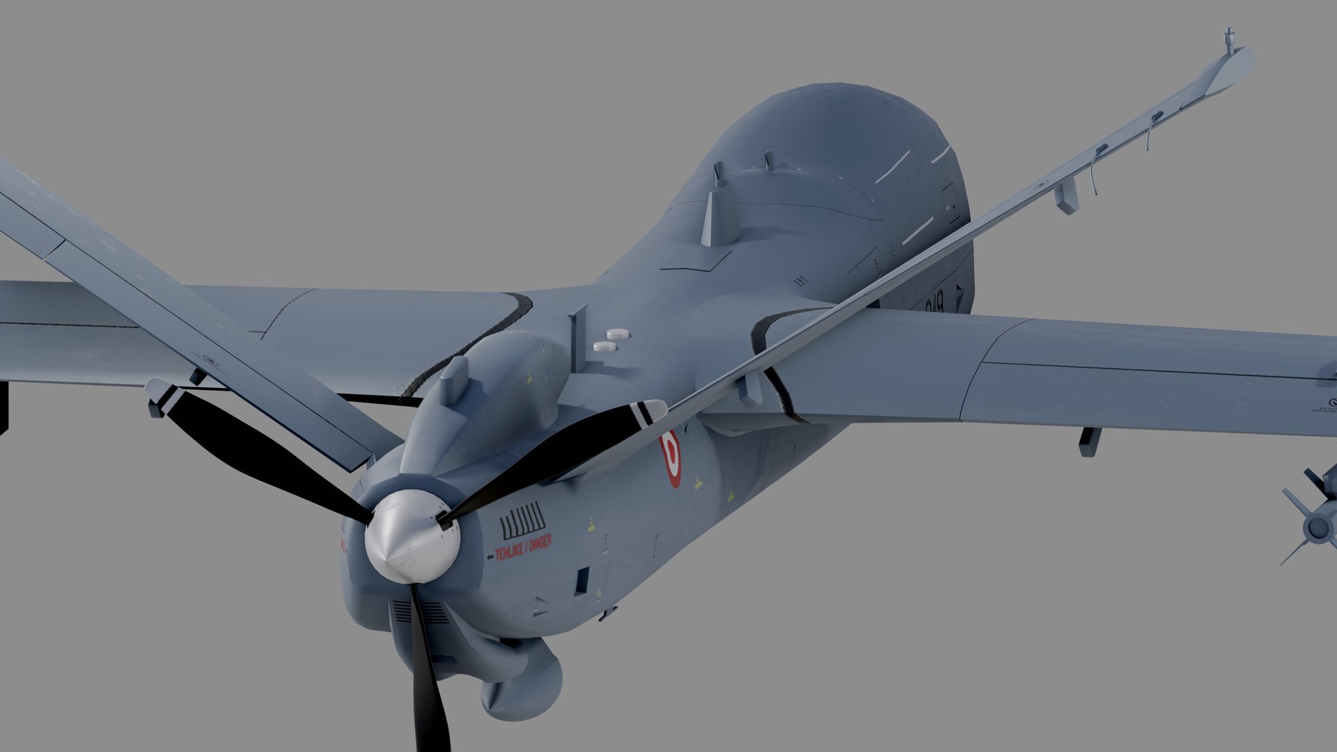 ANKA UAV 3D - TurboSquid 1828030