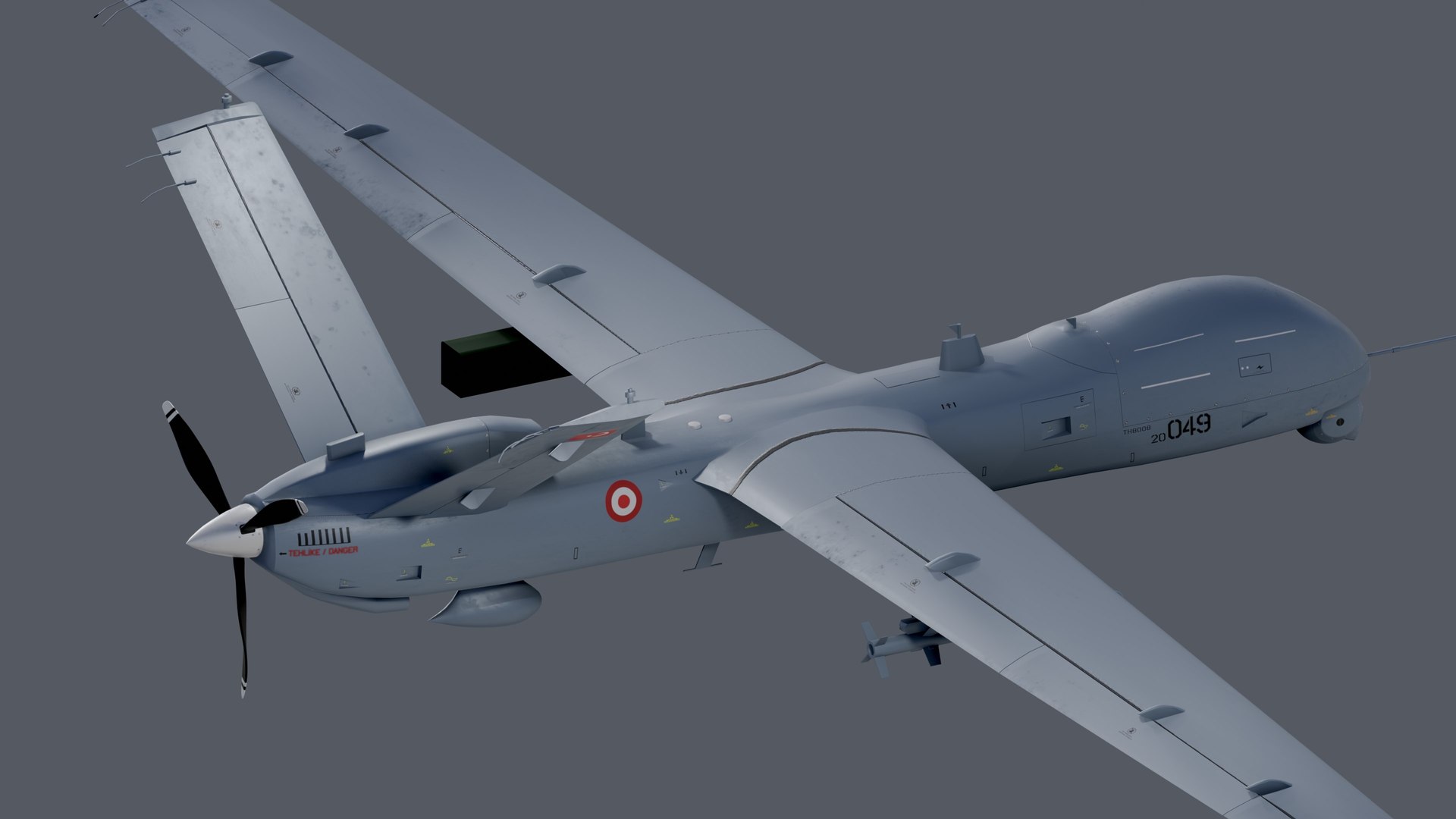 ANKA UAV 3D - TurboSquid 1828030