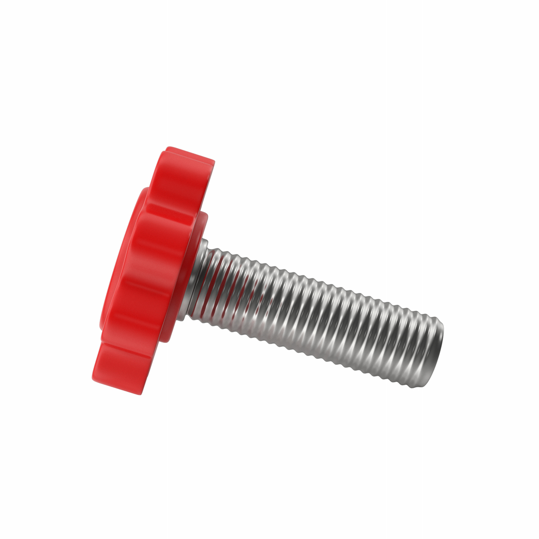 3D Bolt With Plastic Handle Model - TurboSquid 2236161
