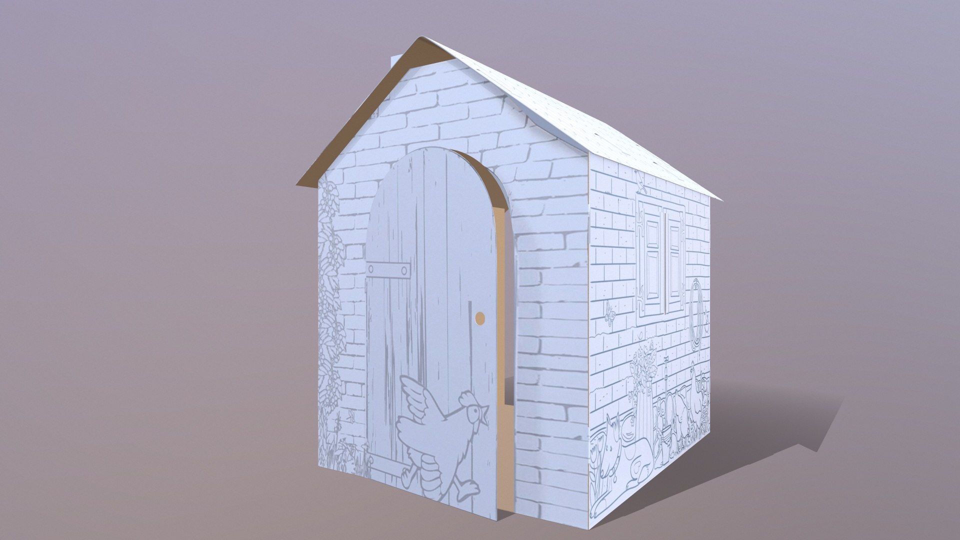Play House 3D Model - TurboSquid 2272262