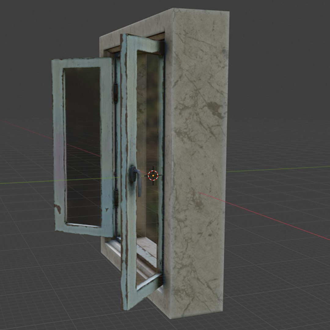 3D Old Window - TurboSquid 1573206