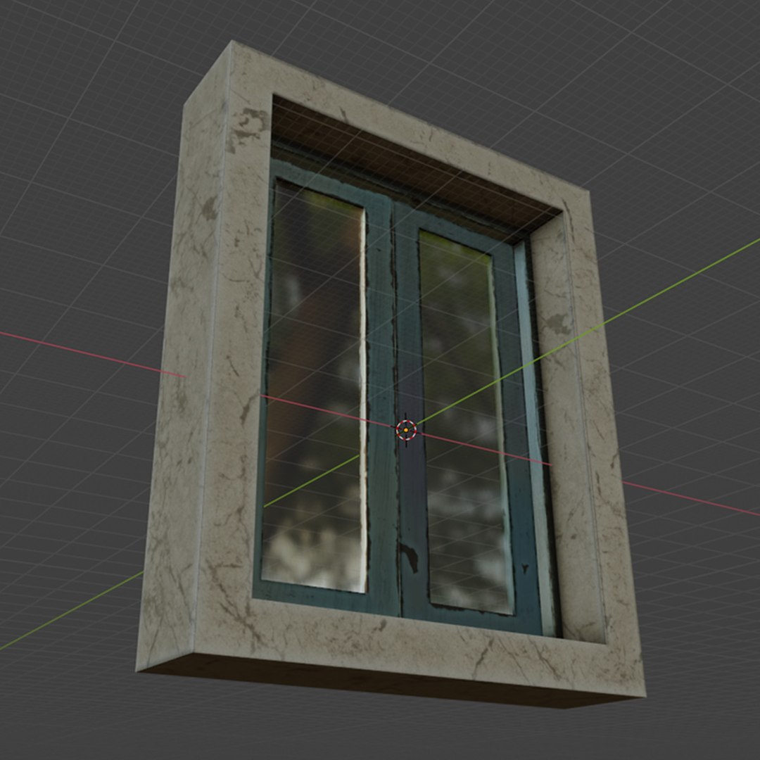 3D Old Window - TurboSquid 1573206