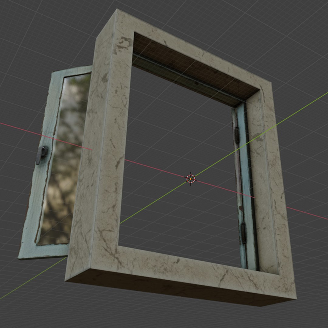 3D Old Window - TurboSquid 1573206