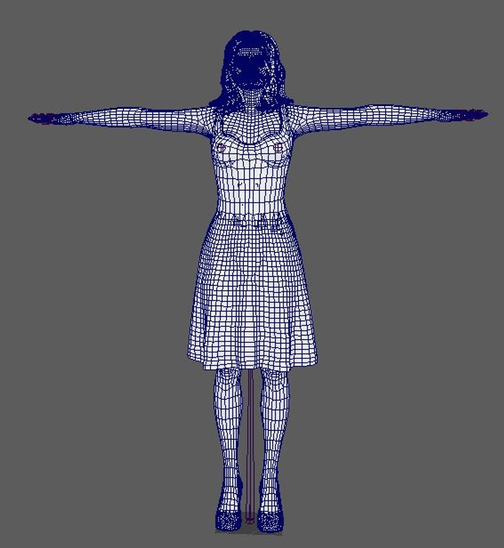 3D Model Margot Robbie 3D Model - Hyper Realistic - Low Poly 3D Model ...