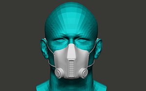 Free 3D Face Mask Models - Available For Download On TurboSquid