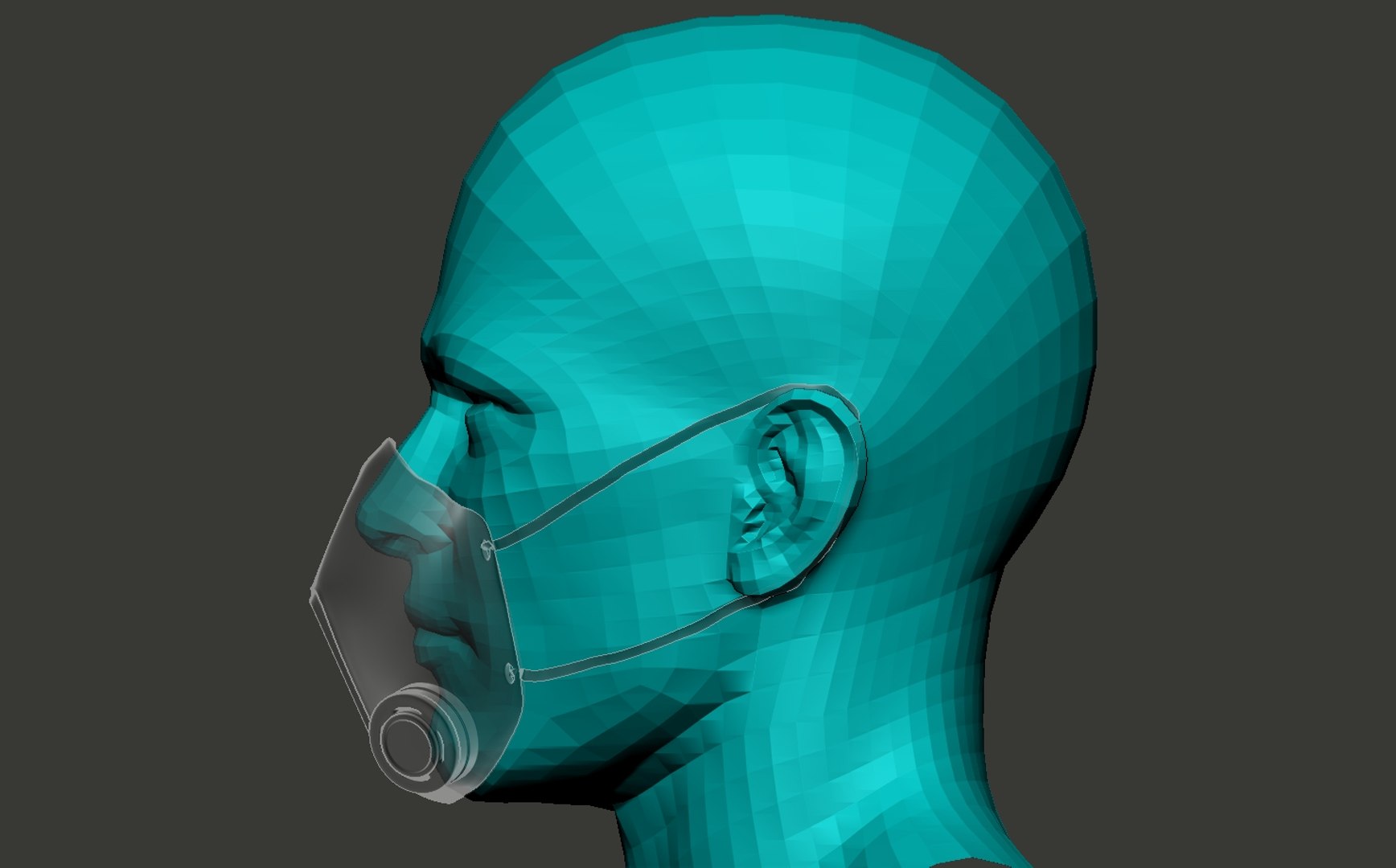 Free 3D Antivirus Mask Model - TurboSquid 1527025
