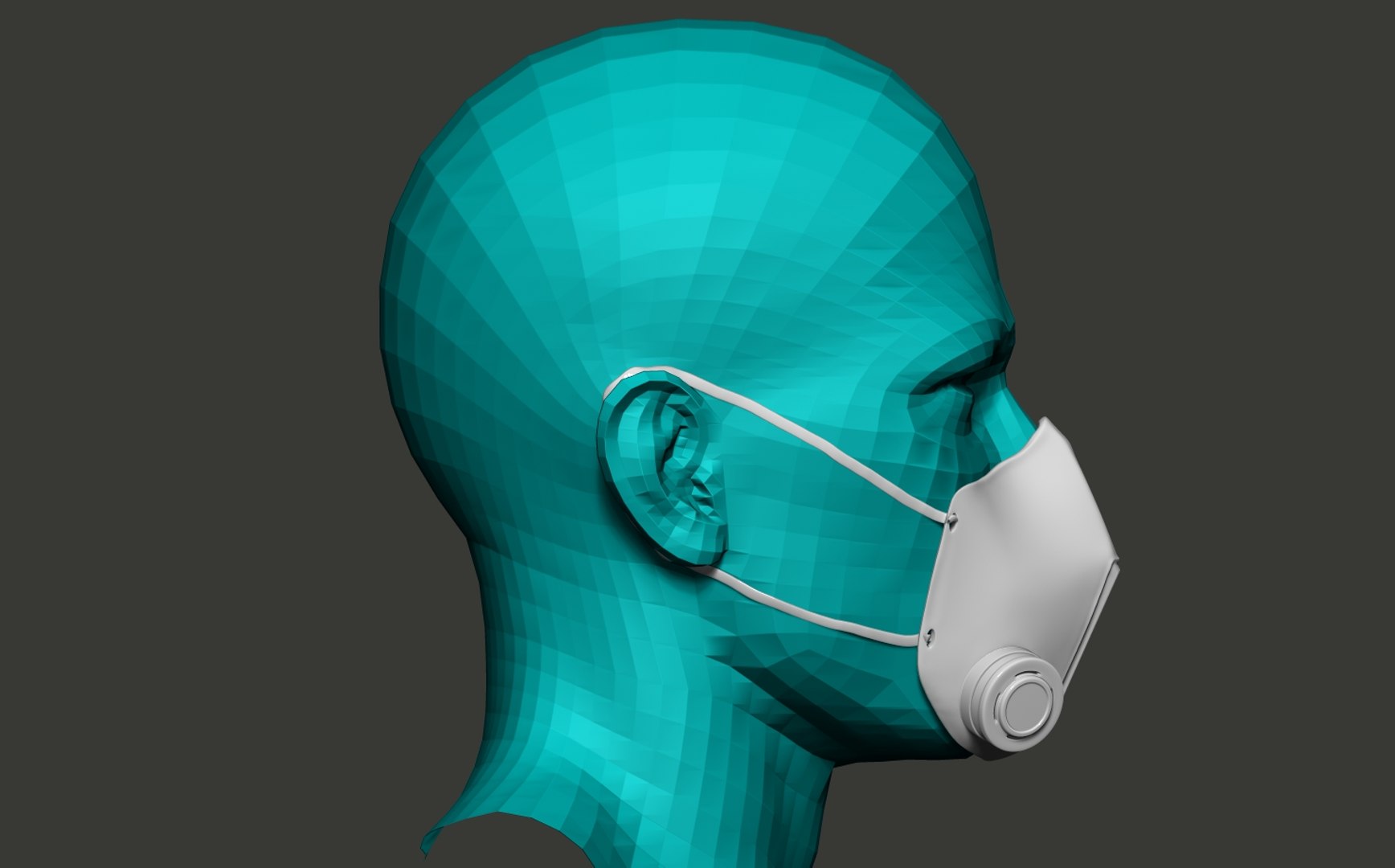 Free 3D Antivirus Mask Model - TurboSquid 1527025