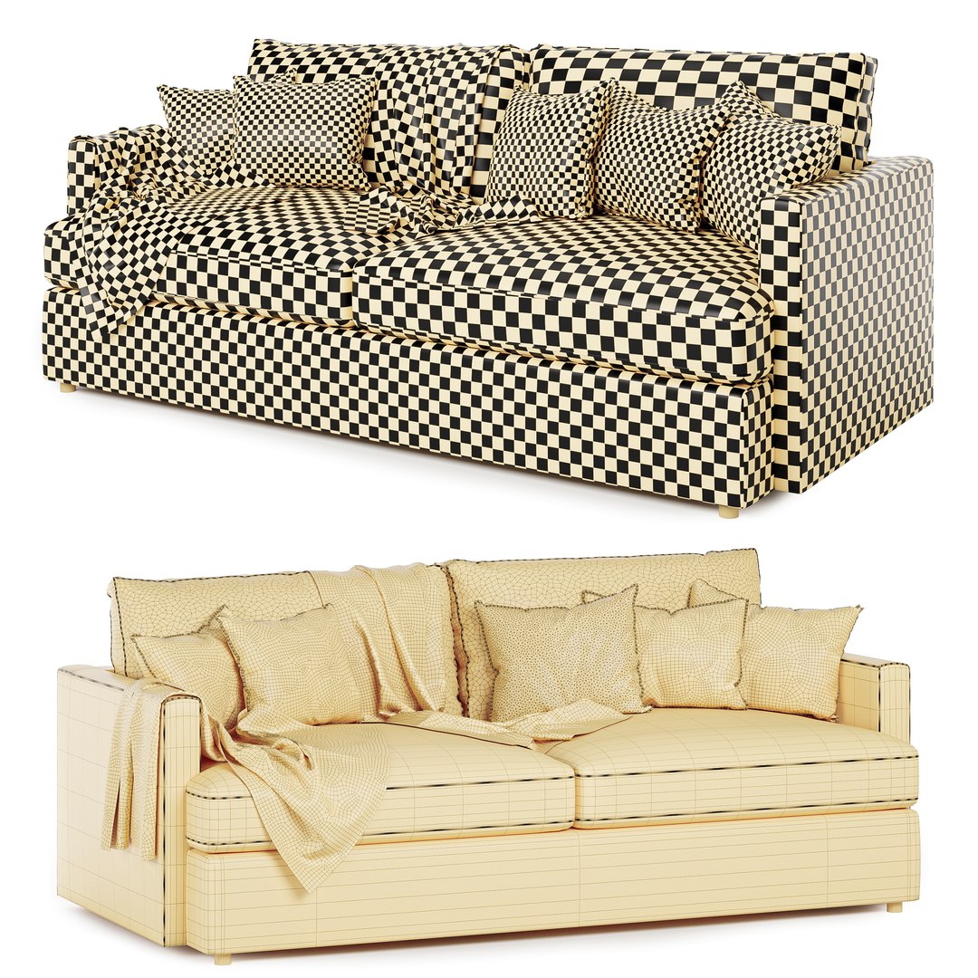 Lounge Deep Sofa Model - TurboSquid 2140909