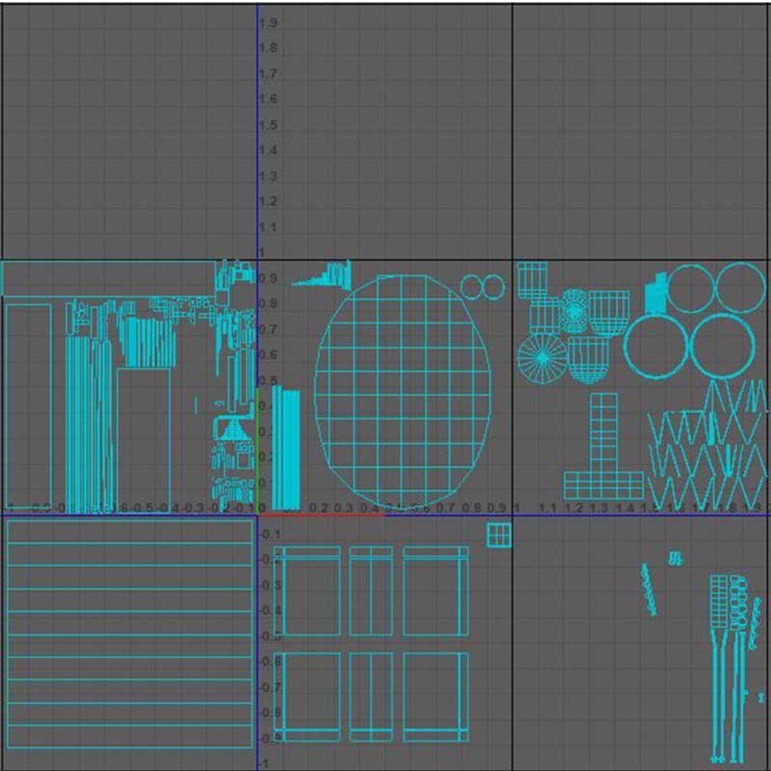 Badminton Court With Racket And Shuttle 3D - TurboSquid 2137147