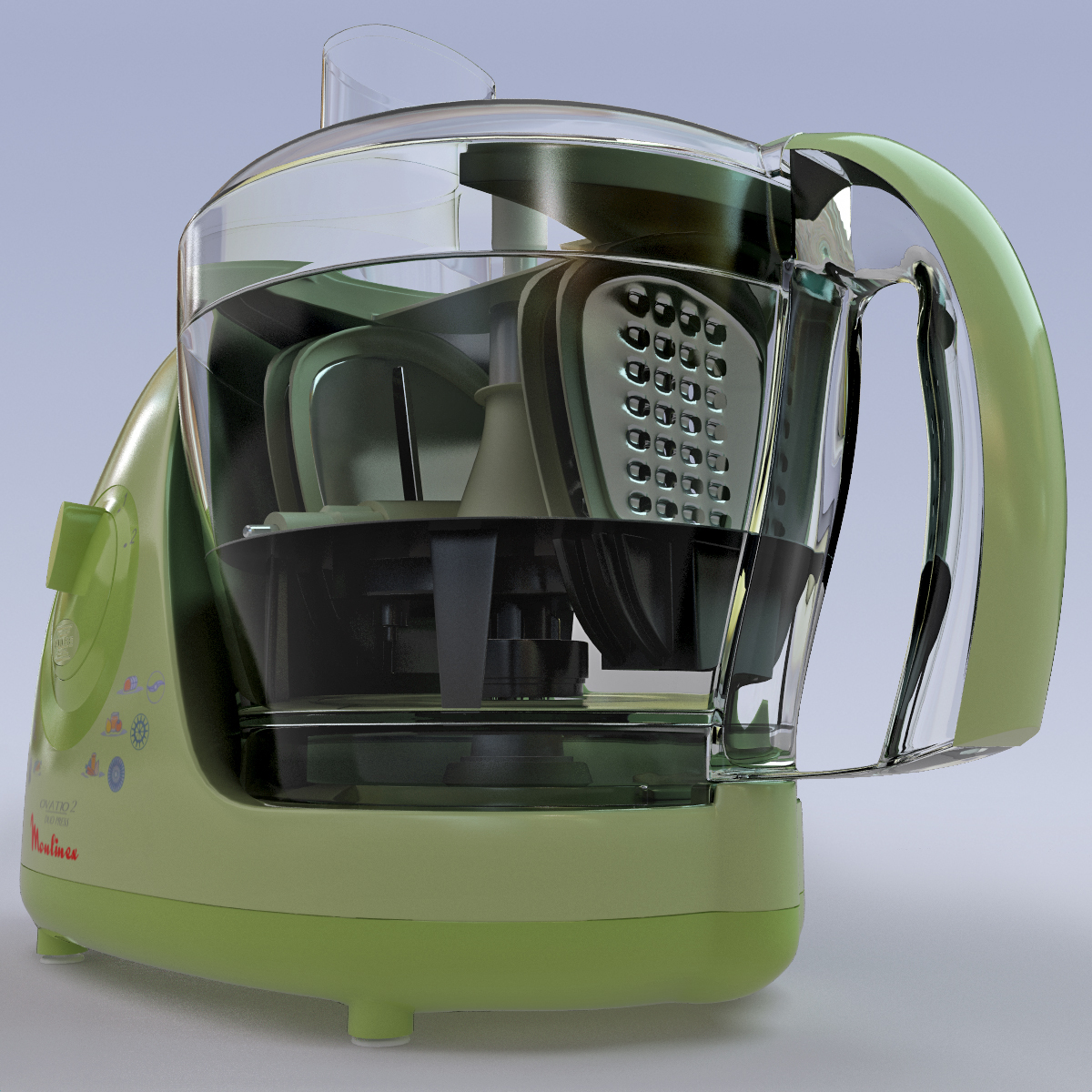 home electronics v6 3d model